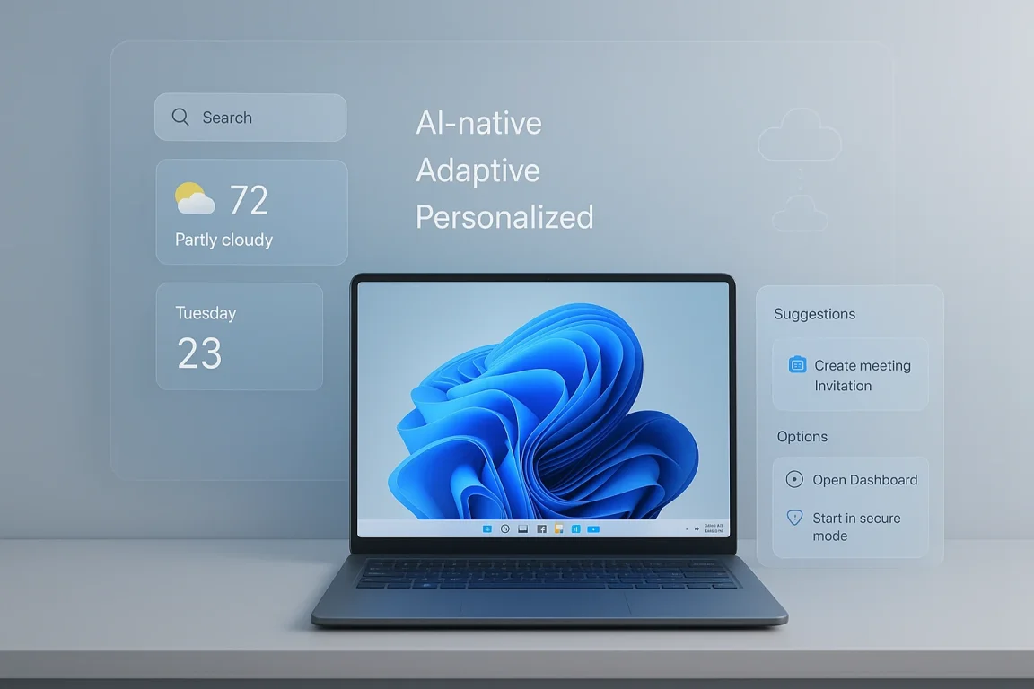 Windows 13 Concept Explained: AI-First, Adaptive UI, and What Microsoft ...