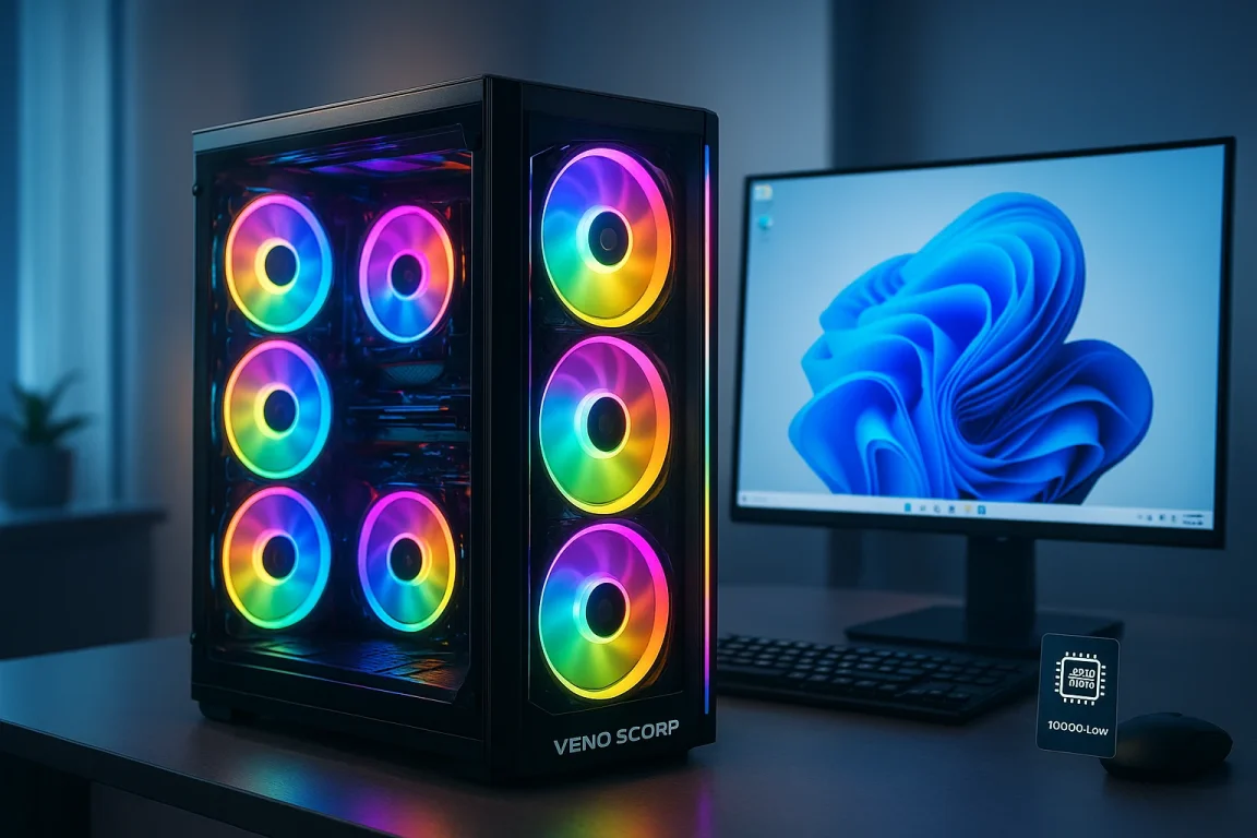 Veno Scorp Gaming PC Review: Ryzen 5600G Budget Build, RGB Case & iGPU ...