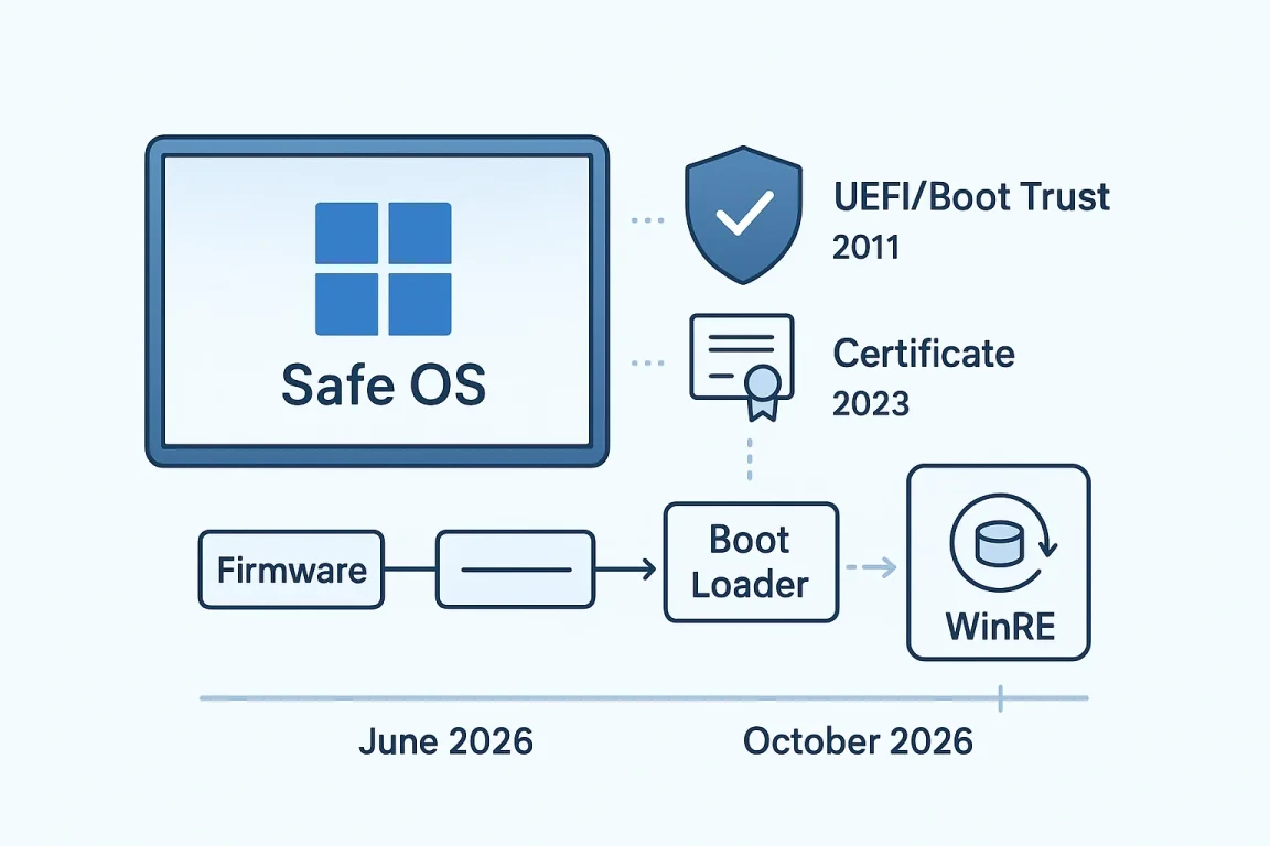 KB5082242 Safe OS Update for Windows 11 23H2: Secure Boot Certs Expire ...