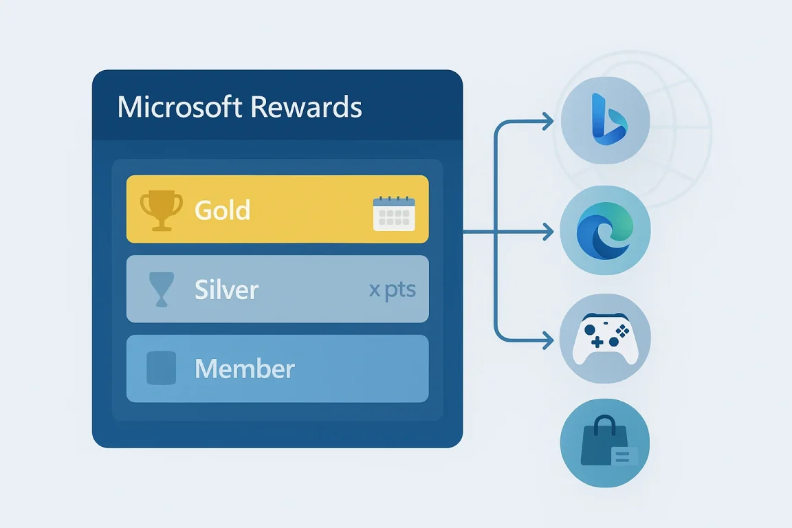 Microsoft Rewards Tier Redesign: Member, Silver, Gold and What Changes ...