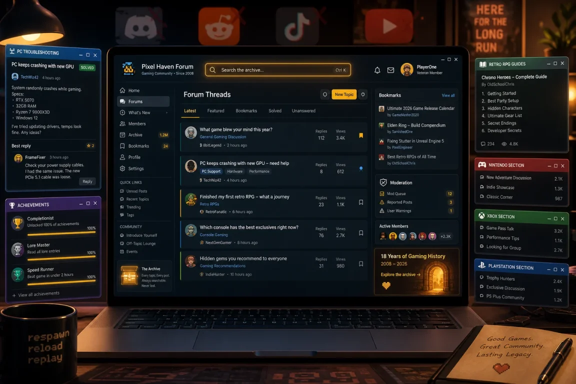 Best Gaming Forums in 2026: Where PC, Console, Retro, and Achievements ...