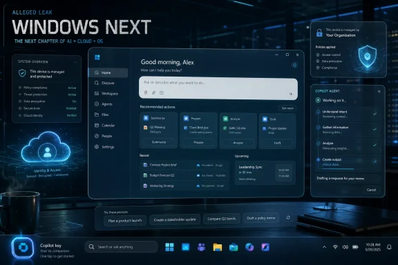 Project Aion Leak: Copilot-First Windows Replacing the Start Button ...