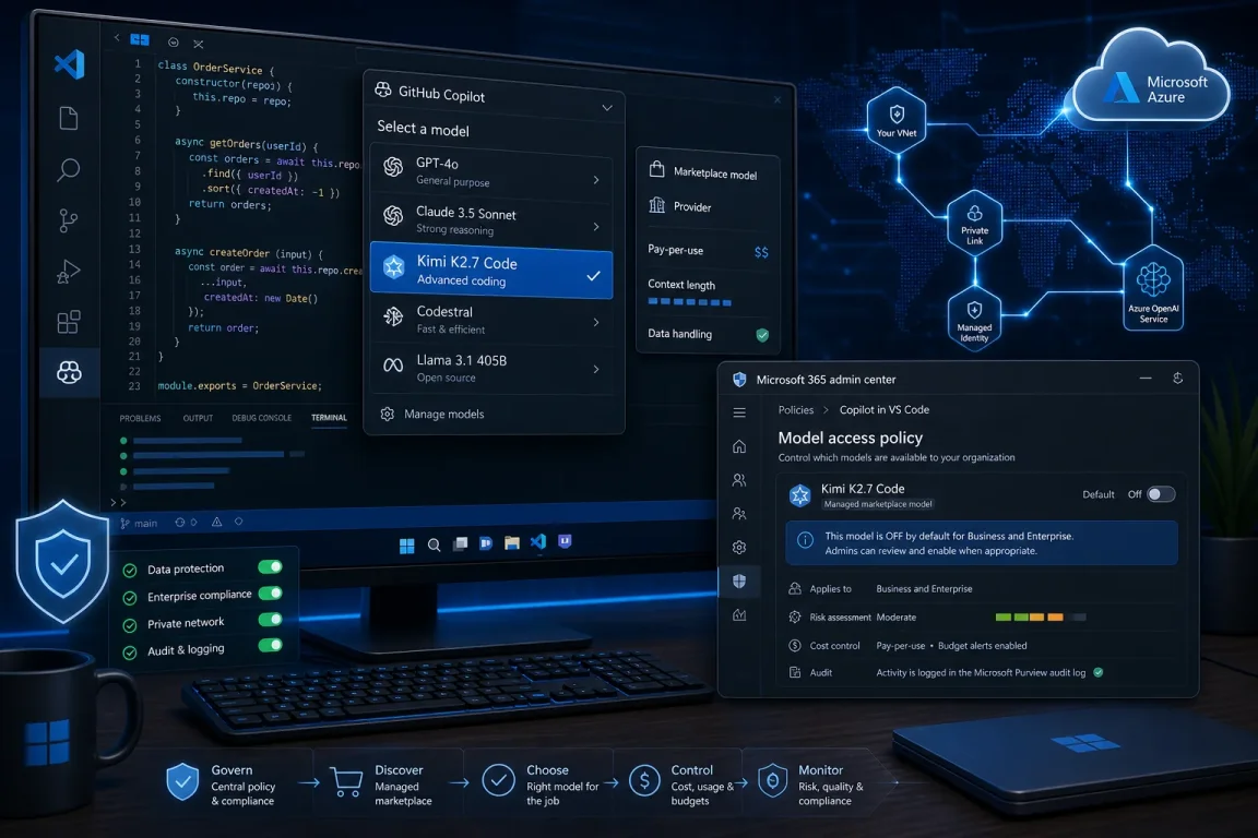 GitHub Copilot Adds Kimi K2.7 Code: Open-Weight Model Picker for ...