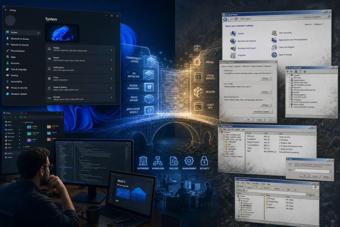 Windows 11 Control Panel Has No Retirement Date, Microsoft Says