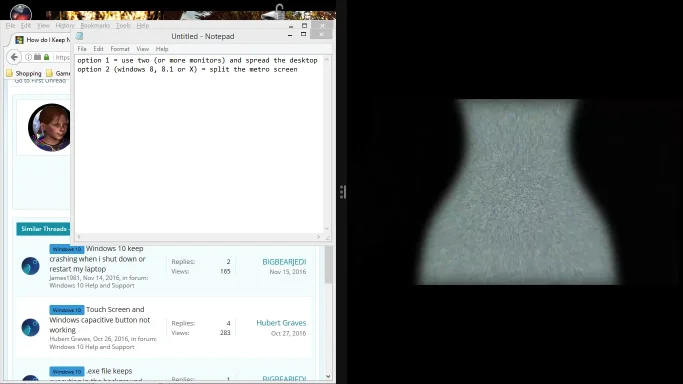 Windows 10 - How do I Keep Notepad on the Screen | Windows Forum