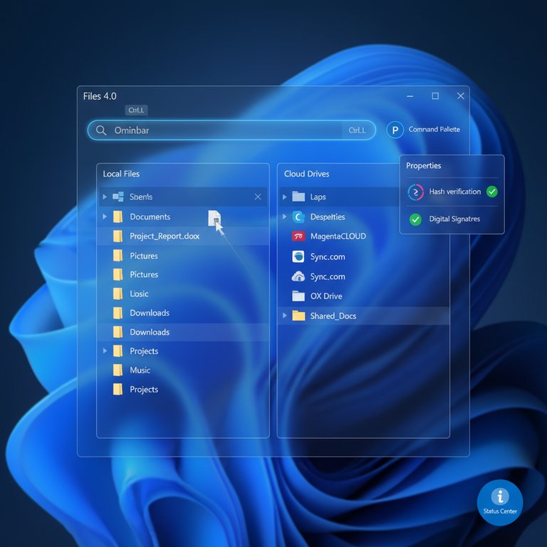 Files 4.0 Release: Omnibar, Dual Pane, Cloud Drives, and Security ...
