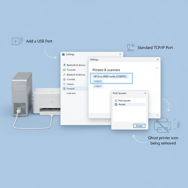 Windows 11 USB Printer Setup: Add Ports and Fix Spooler and Drivers | Windows Forum