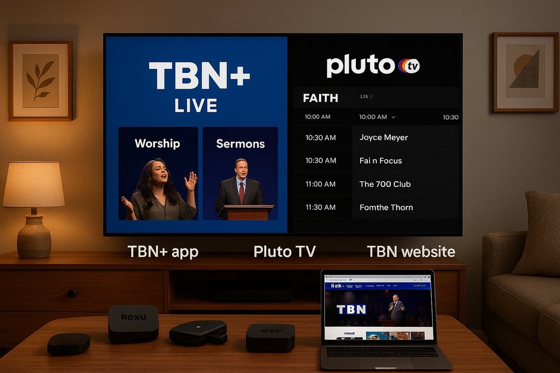 Is TBN on YouTube TV? Watch TBN via TBN+ Pluto TV and more | Windows Forum