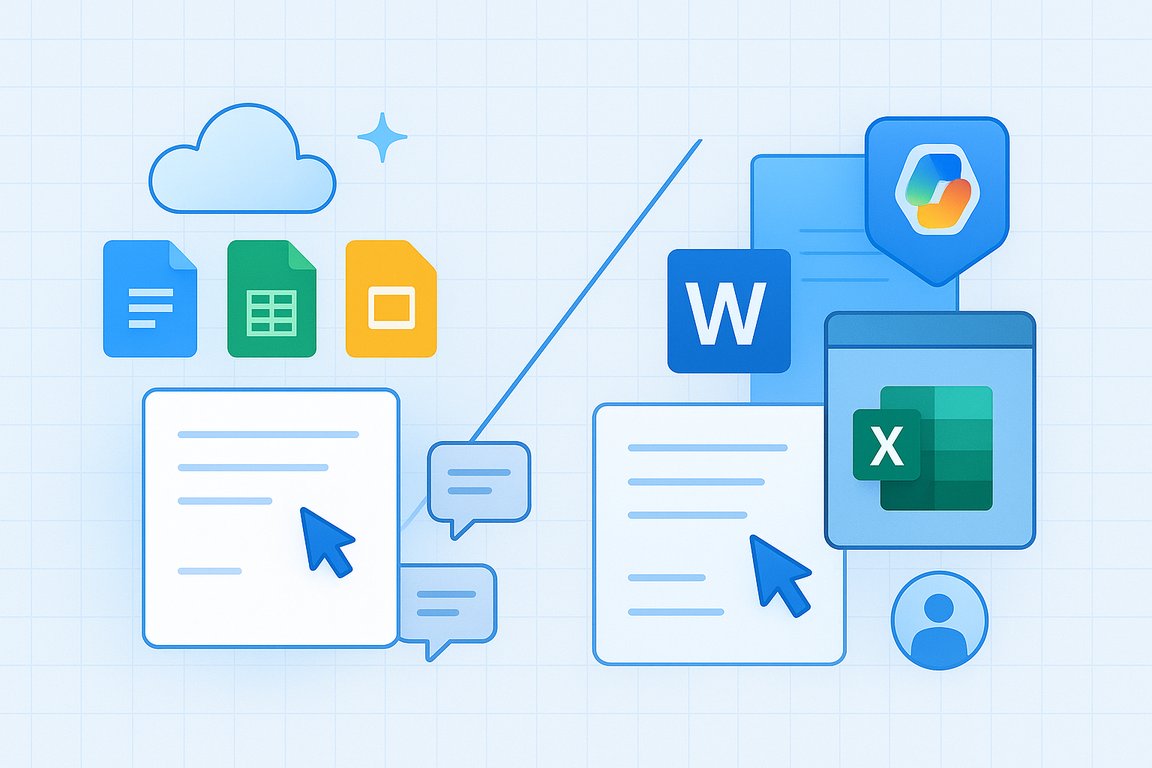 Google Docs vs Microsoft 365: Cloud Collaboration vs Desktop Power ...