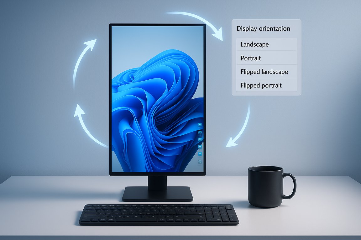 How to Rotate Windows 11 Display: Portrait or Landscape Made Easy | Windows Forum