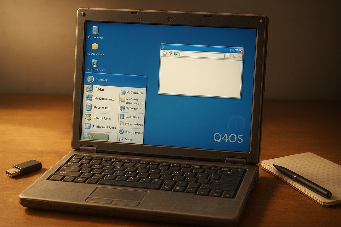 Revive Old Laptops with Q4OS: Windows XP Style Linux that Feels ...