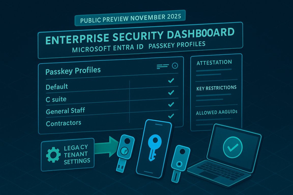 Entra ID Passkey Profiles: Granular FIDO2 Controls in Public Preview ...
