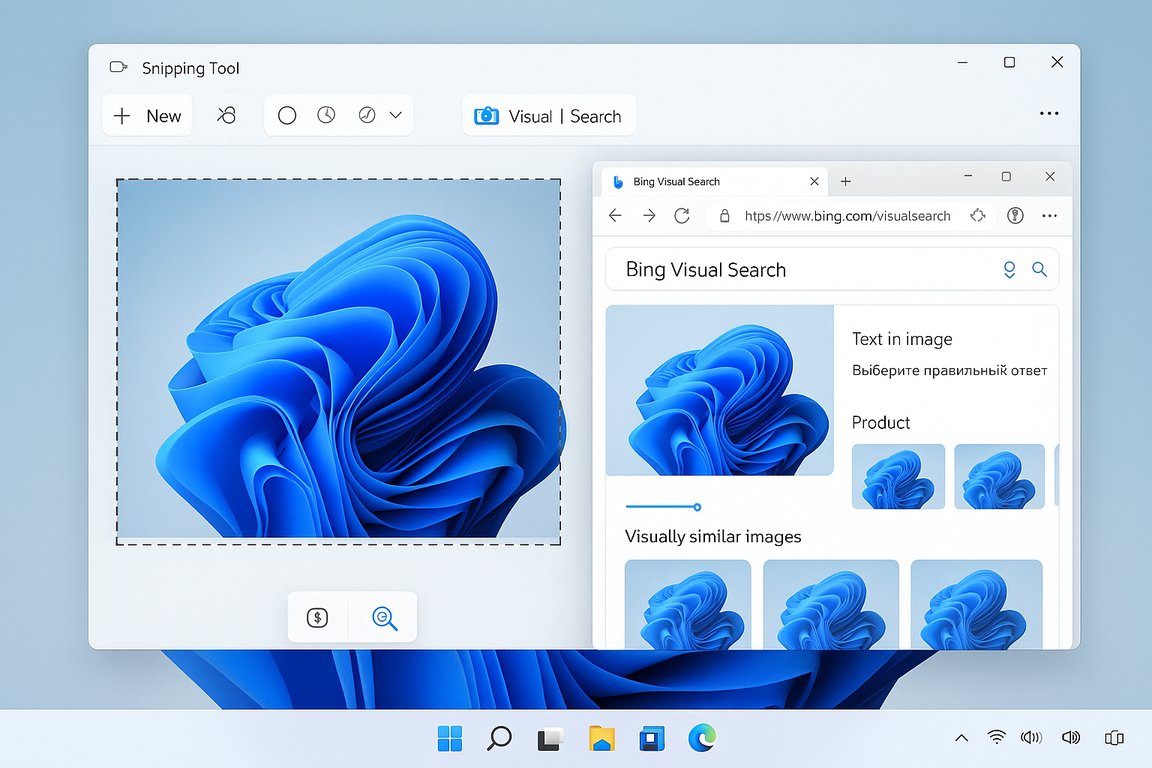 Windows 11 Snipping Tool Gets Bing Visual Search for One-Click Lookups ...