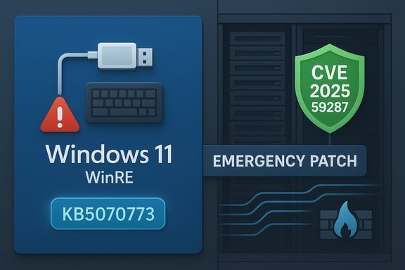 Urgent WSUS Patch: CVE-2025-59287 RCE Fix Out-of-Band (2025) | Windows ...