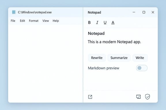 Disable Notepad AI in Windows 11 and Restore Classic Notepad | Windows ...