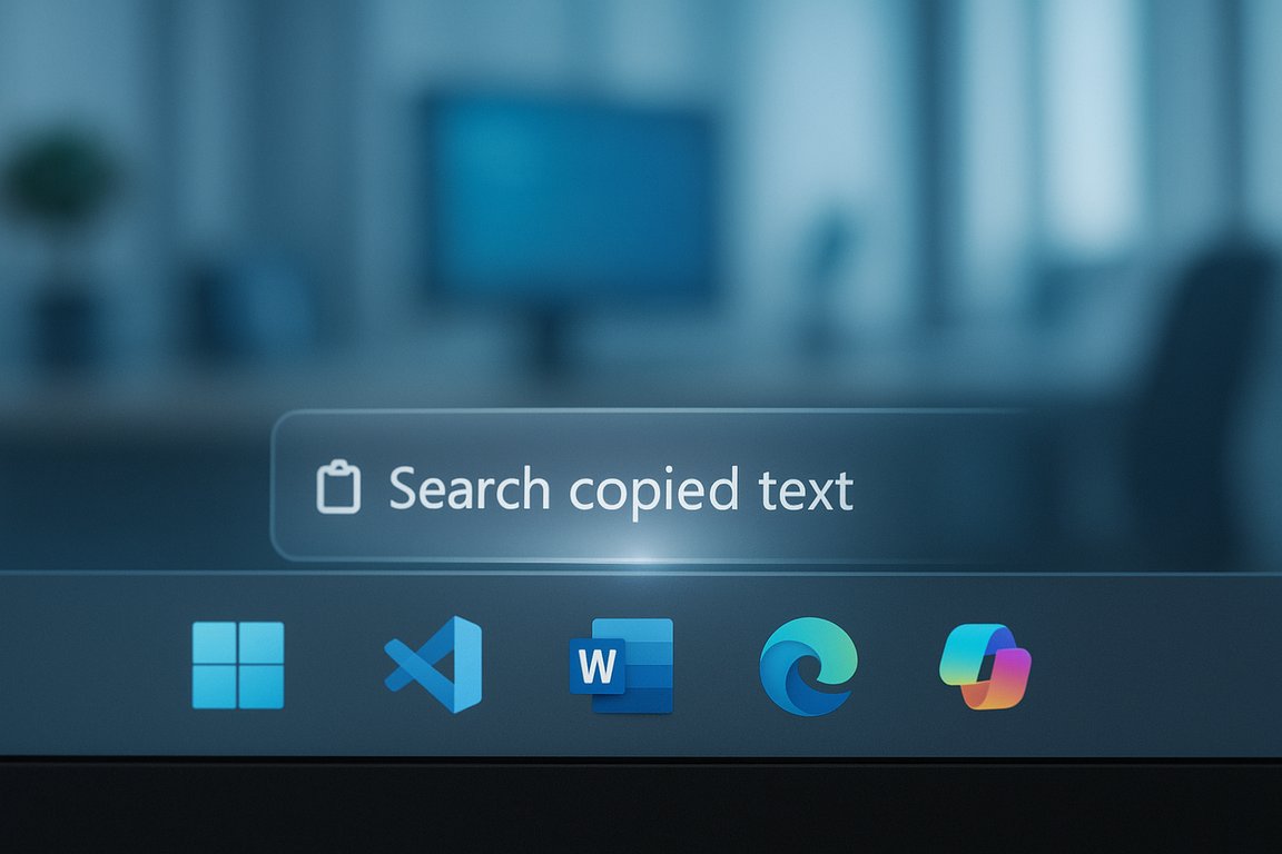 Copy & Search: Windows 11 Taskbar Shortcut for Quick Paste and Lookup ...