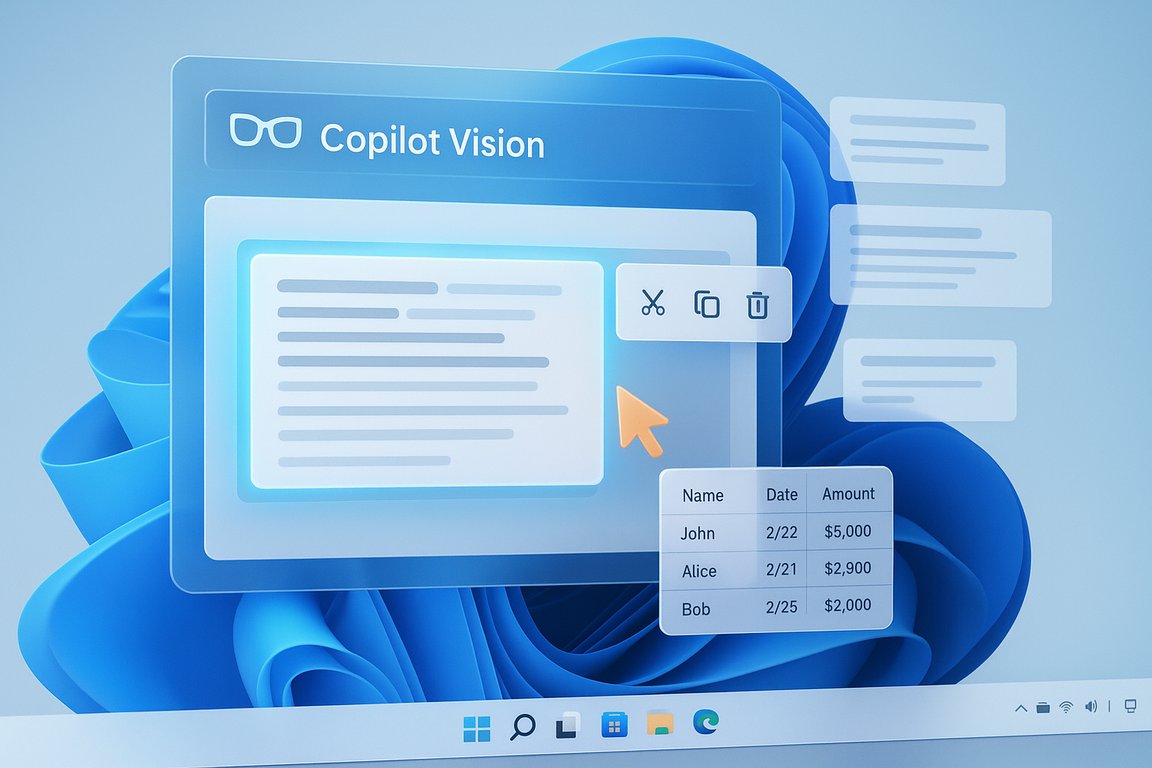 Copilot Vision on Windows 11: AI Sees Your Screen and Helps | Windows Forum