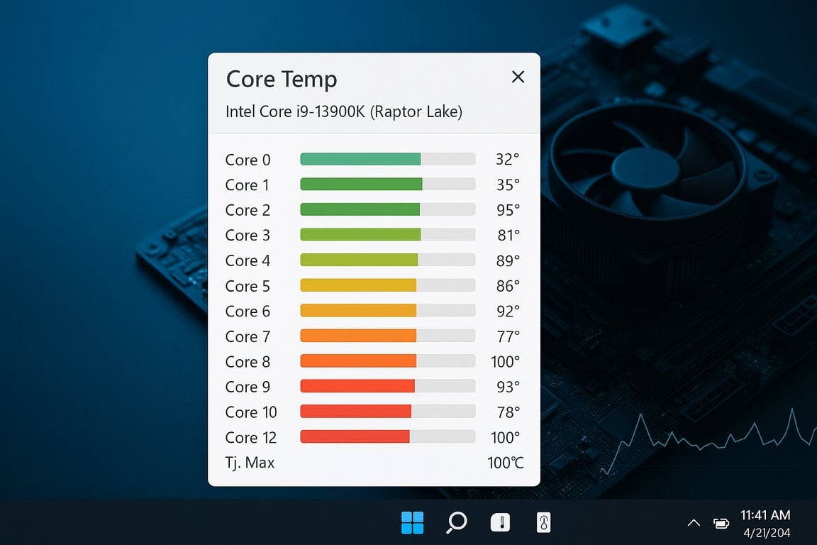 Core Temp on Windows 11: Per Core CPU Temps Made Simple | Windows Forum