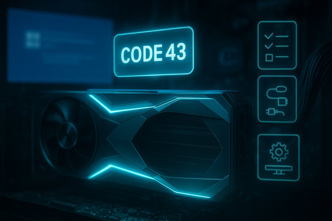 Error Code 43 GPU Fix: Practical Windows Troubleshooting Runbook ...