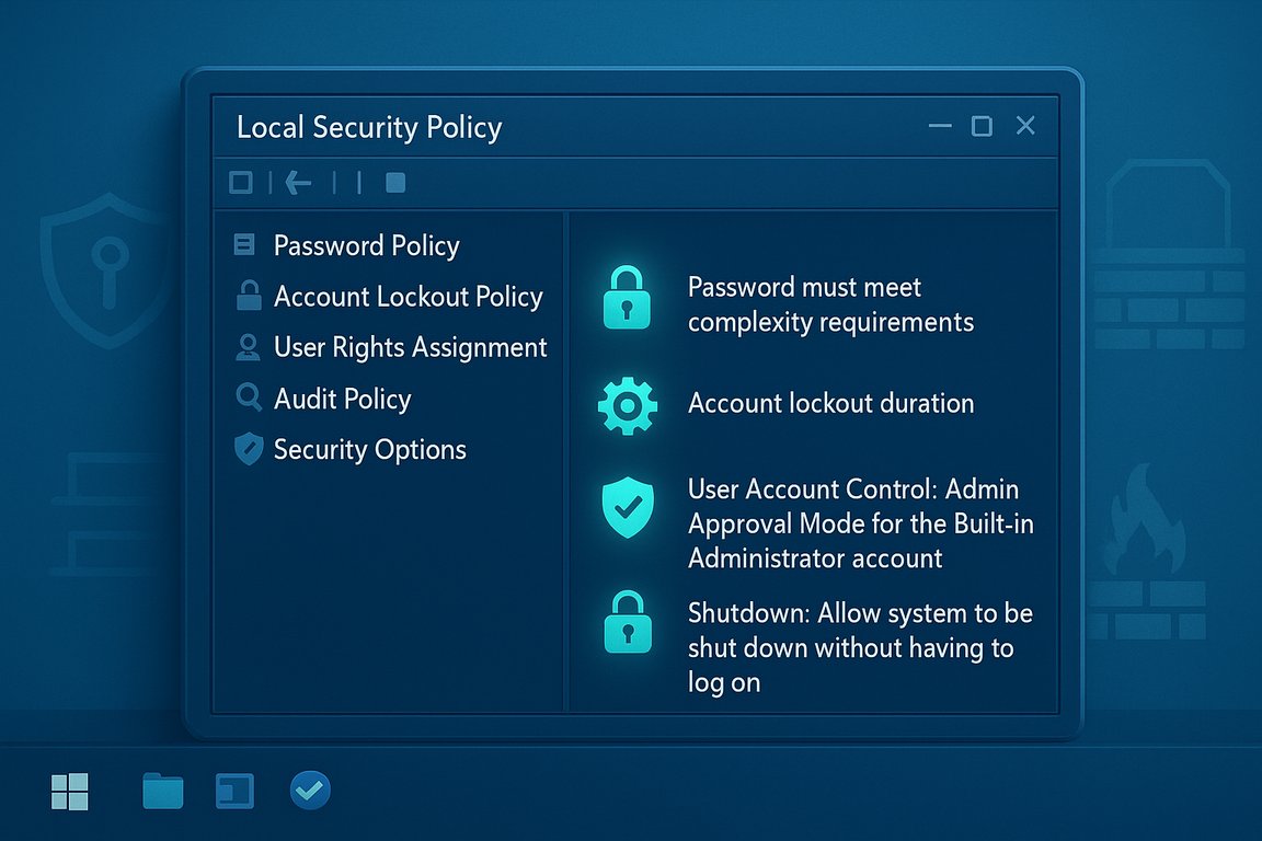 Master Local Security Policy in Windows with secpol.msc | Windows Forum