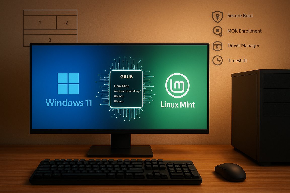Dual Boot Windows 11 and Linux Mint: Safe Production-Ready Setup Guide ...