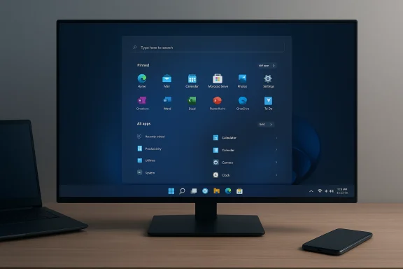Windows 11 Start Menu Redesign: Scrollable Launcher with New Modes ...