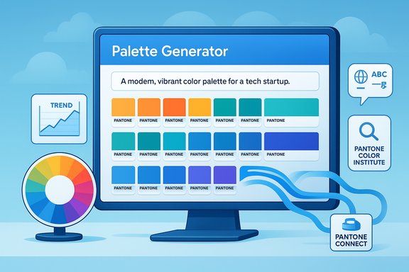 Pantone Palette Generator: AI-Powered Color Palettes in Pantone Connect ...