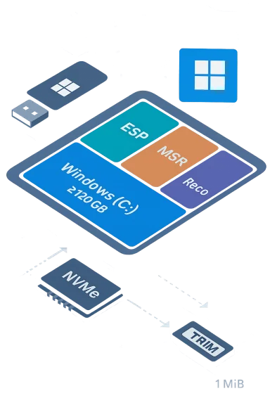 Custom Windows 11 Partition Guide for Fast Stable Install | Windows Forum