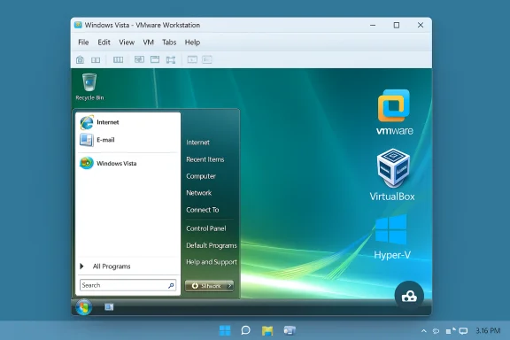 Run Windows Vista on Windows 11: A Practical VM Guide | Windows Forum