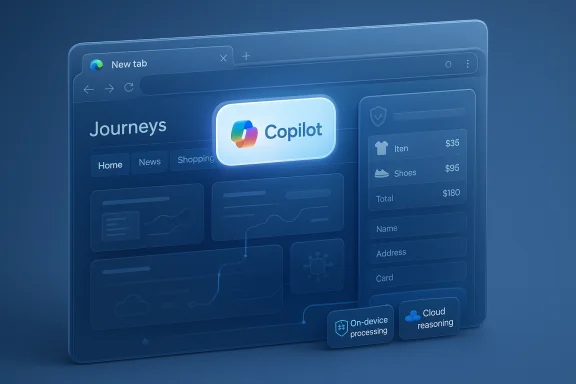 Edge Copilot Mode: AI Browser with Summaries Journeys and Actions ...