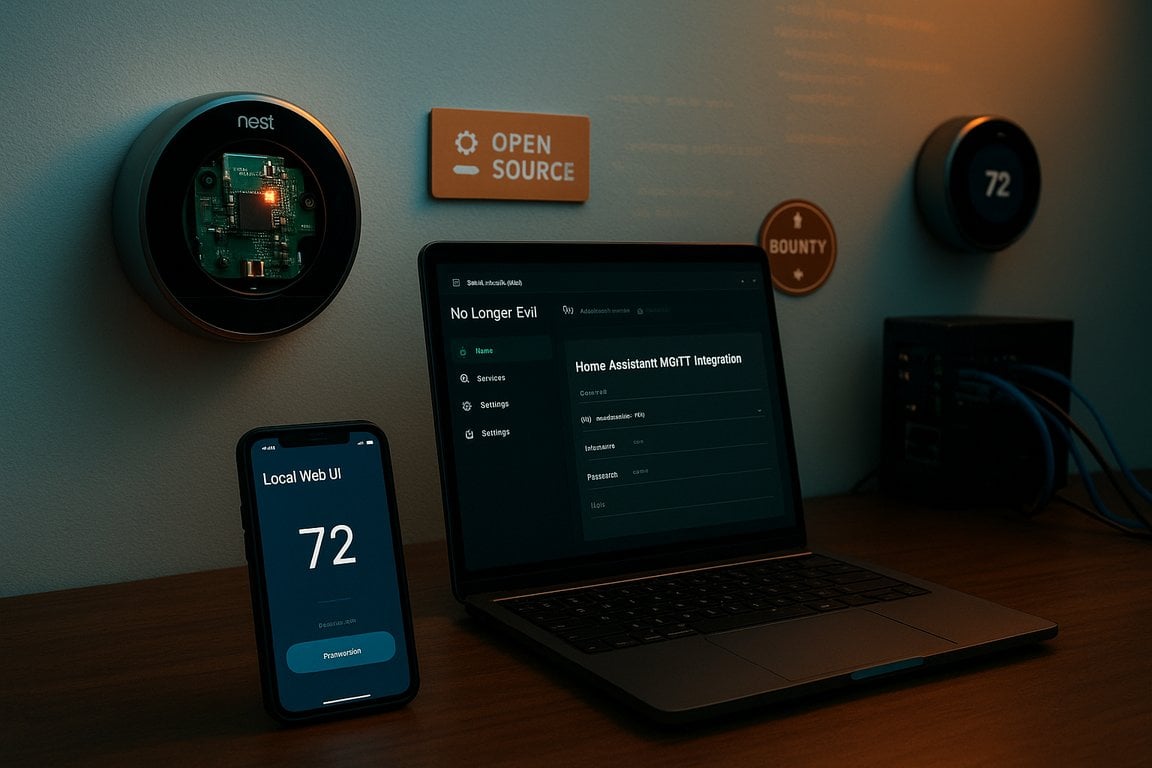 No Longer Evil revives old Nest thermostats with local control and open ...