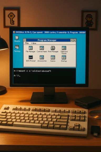 Revive DOS and Windows 3.1 Classics on Windows 11 with DOSBox | Windows ...