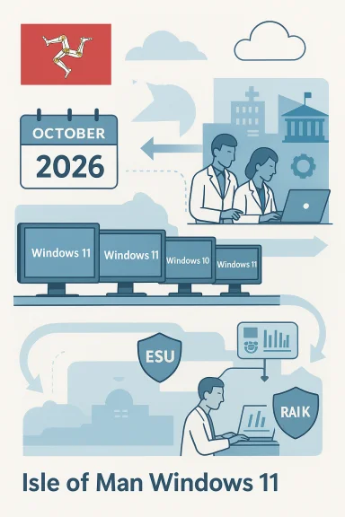 Isle of Man Windows 11 rollout extends to October 2026 with ESU bridge ...