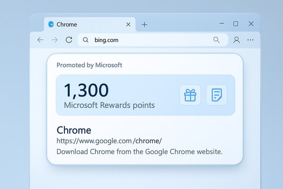 Microsoft Rewards Nudges Edge Users to Stay with Edge Over Chrome ...