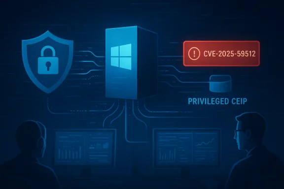 CVE-2025-59512: Patch CEIP Privilege Escalation in Windows Now | Windows Forum