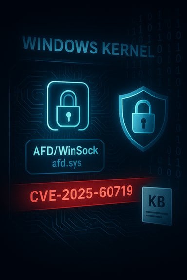 Patch CVE-2025-60719: High Risk AFD WinSock Local Privilege Escalation ...
