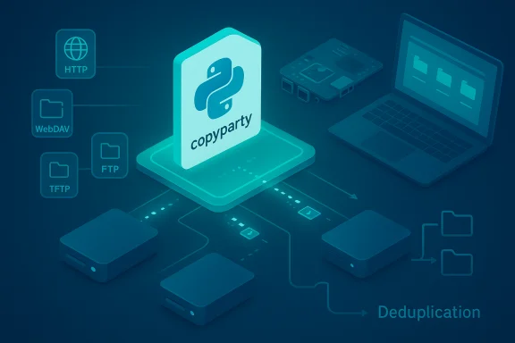Copyparty: A Single-File Python Server for Fast Deduplicated File Sharing | Windows Forum
