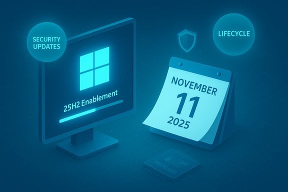 Windows 11 23H2 Ends Support; 25H2 Enablement Becomes the Path ...