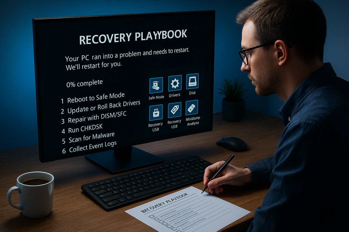 Six Free Steps to Fix Black or Blue Screen Crashes in Windows | Windows ...
