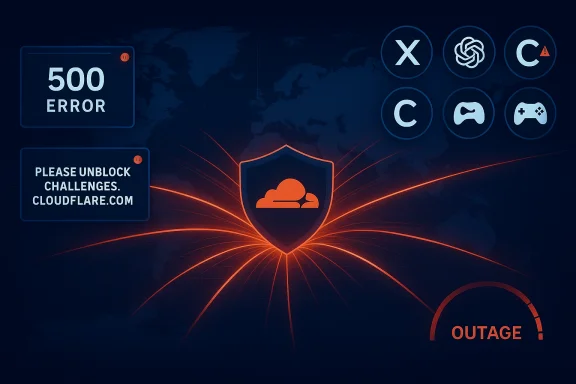 Cloudflare Outage Highlights Edge Dependency and Resilience Lessons | Windows Forum