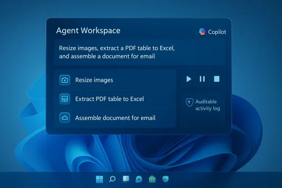 Windows Copilot Actions Preview: Agent Workspace and Release Preview 24H2 25H2 | Windows Forum