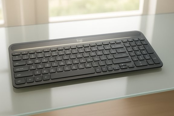 Logitech Signature Slim Solar+ K980 Review: A Solar Powered Full Size ...