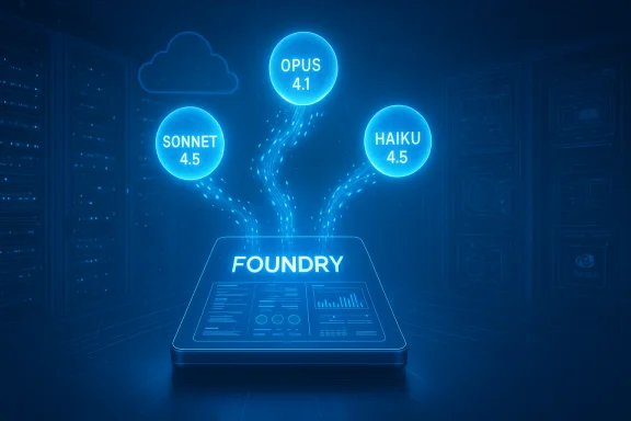 Claude in Microsoft Foundry: Azure frontier AI with Sonnet 4.5 Opus 4.1 ...