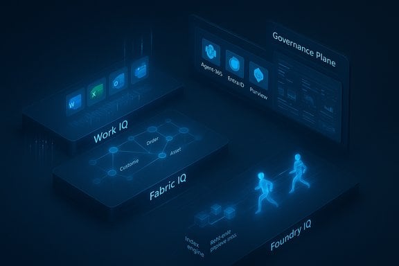 Microsoft Ignite AI: Work IQ Fabric IQ Foundry IQ for Enterprise Agents ...