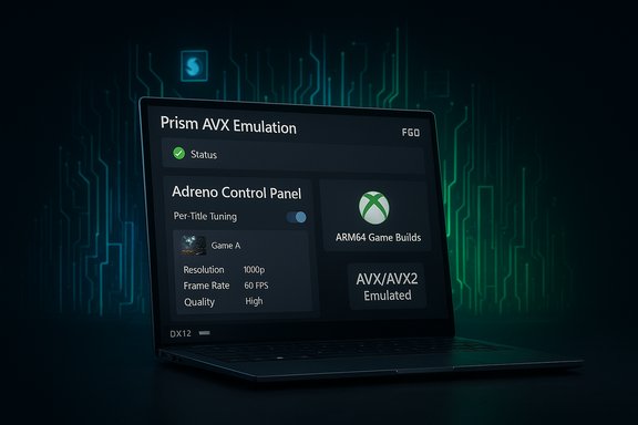 Windows on Arm Becomes a Real Gaming Platform with Prism AVX Emulation ...