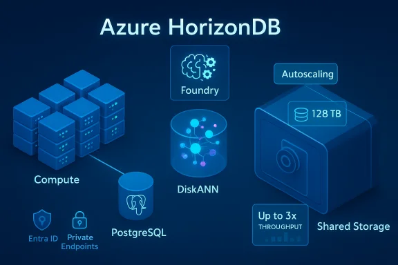 Azure HorizonDB: Cloud Native Distributed PostgreSQL with AI and Vector ...