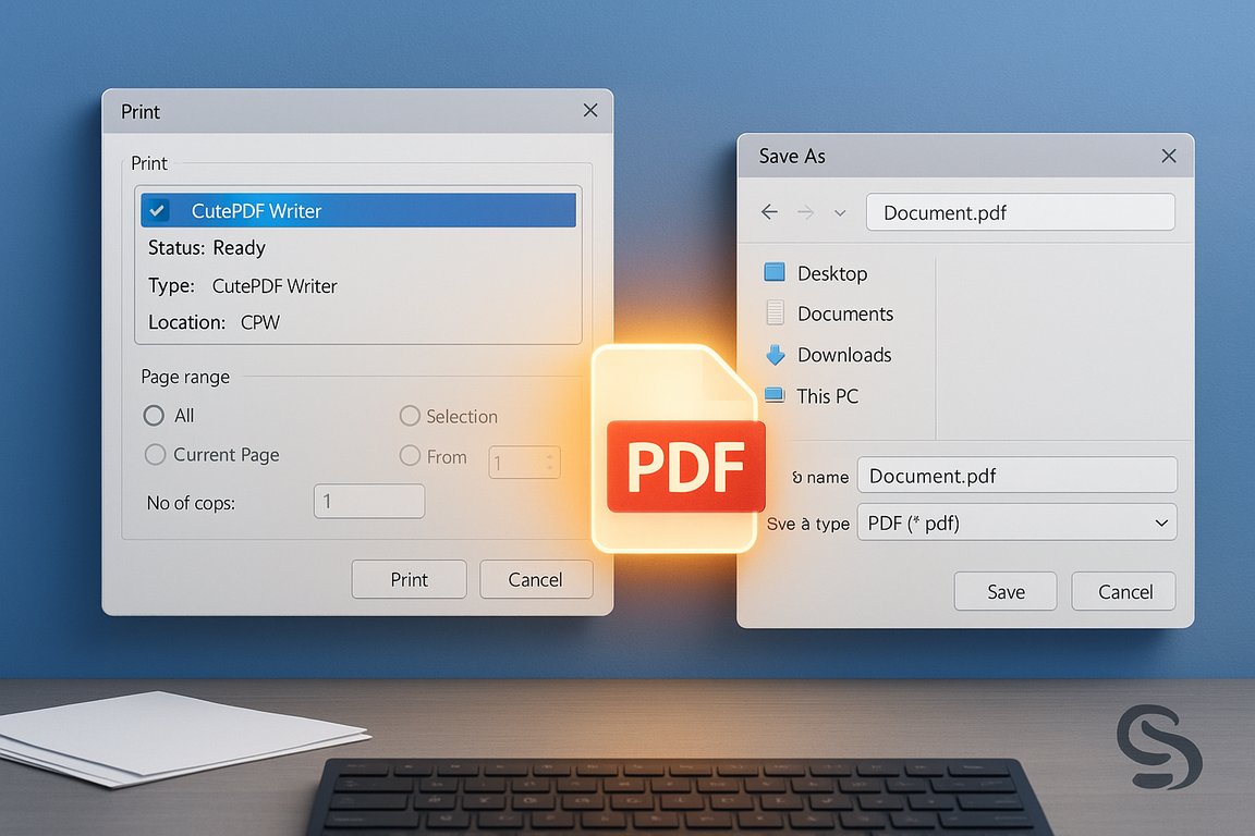Convert Windows documents to PDF with CutePDF Writer — Step by Step ...