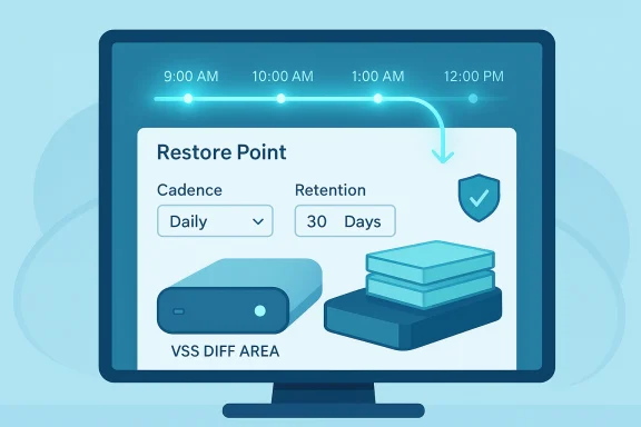 Windows 11 Point-in-time Restore: Fast Local Rollback with VSS ...