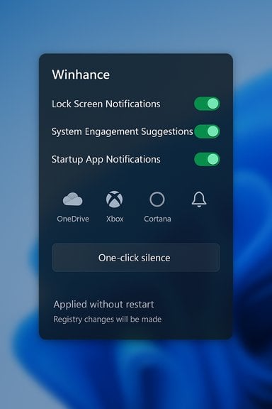 Winhance: Centralize Windows Notifications and Debloat in One Tool ...