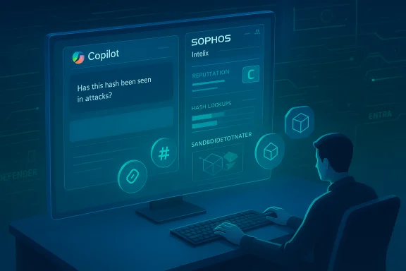 Sophos Intelix in Microsoft Copilot: Real-Time Threat Context Inside ...